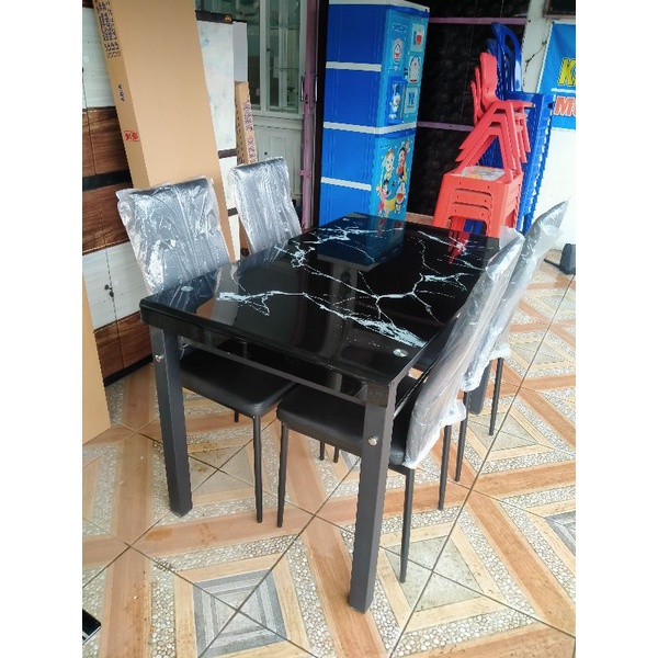 Jual Meja Makan KACA Importa Bandung ORIGINAL 100% | Shopee Indonesia