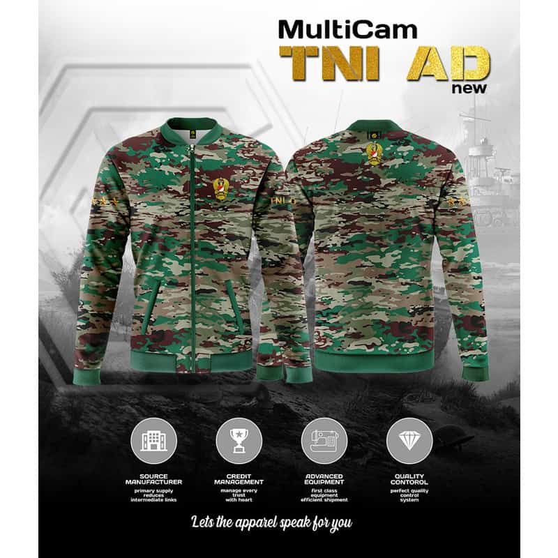 Jual JAKET BOMBER TNI AD KASAD LORENG NKRI TERBARU 2022 | Shopee Indonesia