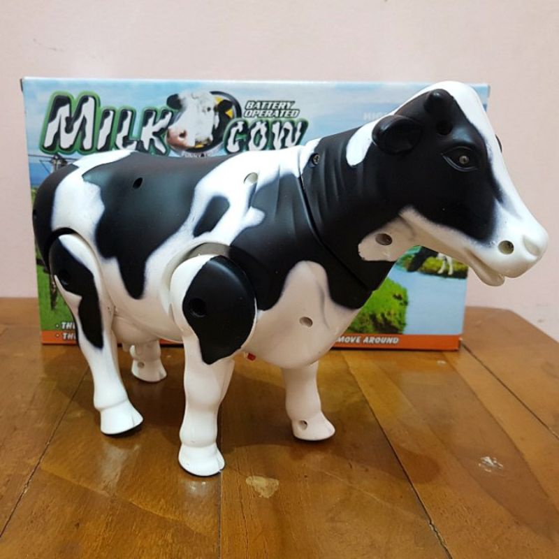 Jual Mainan Sapi Berjalan Jalan Bersuara Nyala Lampu dan Suara - Boneka ...