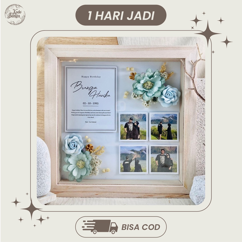 Jual KADO SIMPEL POLAROID 20x20 CM HADIAH KADO UNIK UNTUK BESTIE | KADO ...