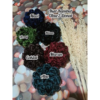 Jual IKAT RAMBUT UBUR UBUR JUMBO /CEPOLAN HIJAP | Shopee Indonesia