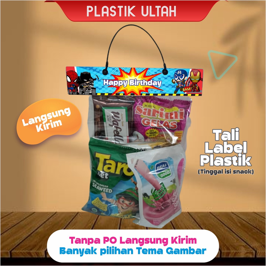 Jual PLASTIK SNACK ULANG TAHUN READY STOCK | Shopee Indonesia