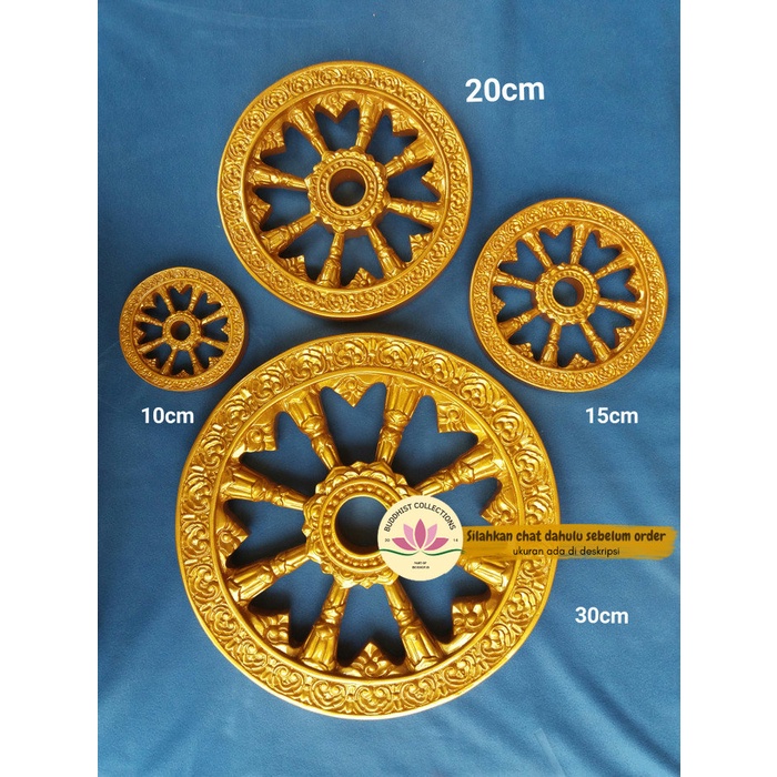 Jual patung cakra/ roda dharma 20cmx 20 cm | Shopee Indonesia