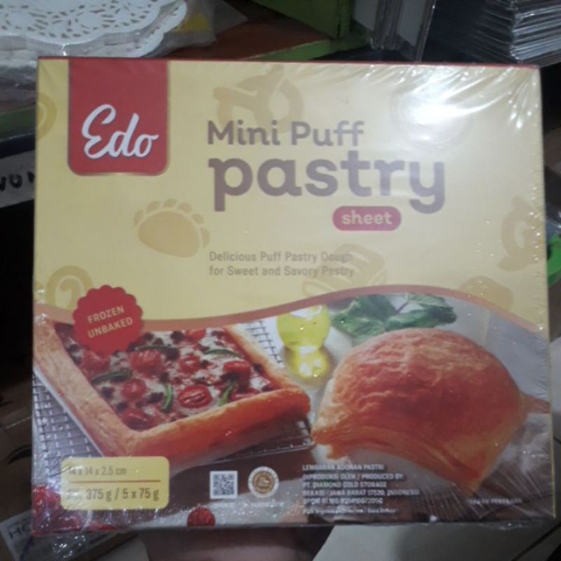 Jual Edo Mini Puff Pastry ( only gosend palembang ) | Shopee Indonesia