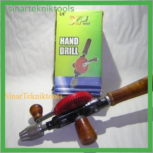 Jual Bor Tangan Manual / Hand Drill XPTool XP Tool - 1/4" bor tangan Manual | Shopee Indonesia