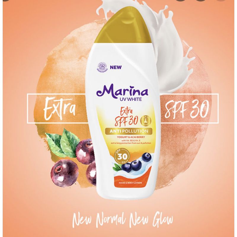 Jual Marina hbl UV spf 30 92ml/185ml | Shopee Indonesia