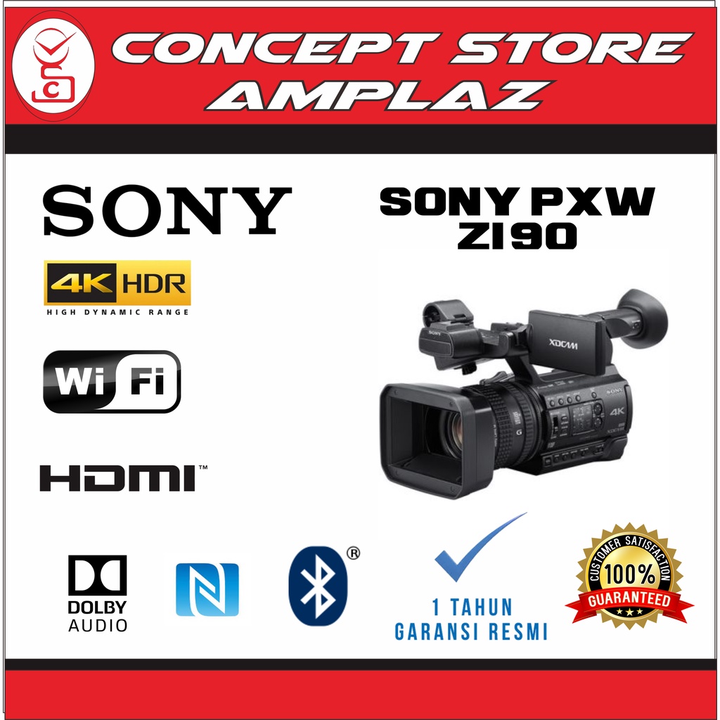 Jual Sony PXW-Z190 4K Camcorder PXW-Z190 . Z 190 Resmi | Shopee Indonesia