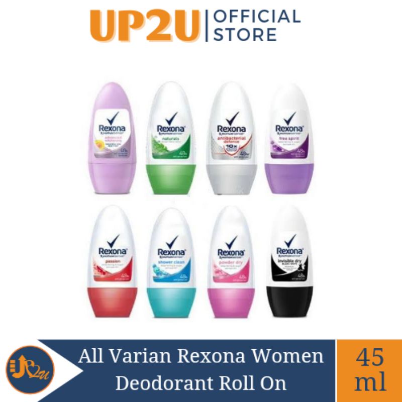 Jual All Varian Rexona Women Deodorant Roll On 45ml | Shopee Indonesia