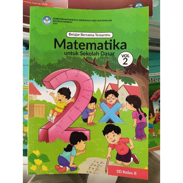 Jual Matematika untuk SD kelas 2 vol 2| kurikulum merdeka | Shopee Indonesia