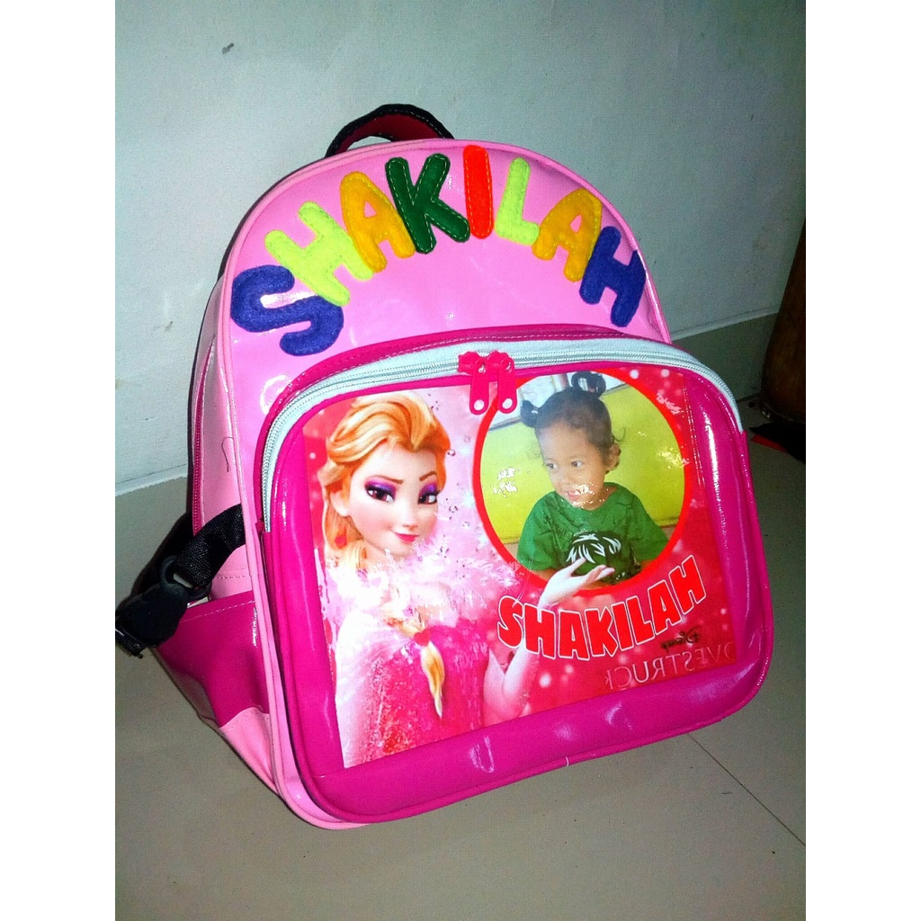 Jual TAS FOTO ANAK TAS CUSTOM ANAK TAS RANSEL SEKOLAH TAS DESIGN SUKA ...