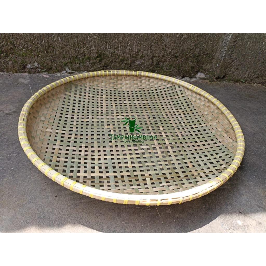 Jual Tampah Bambu Bolong 45cm Tempat Tirisan Bambu Irig Kalo Nyiru ...