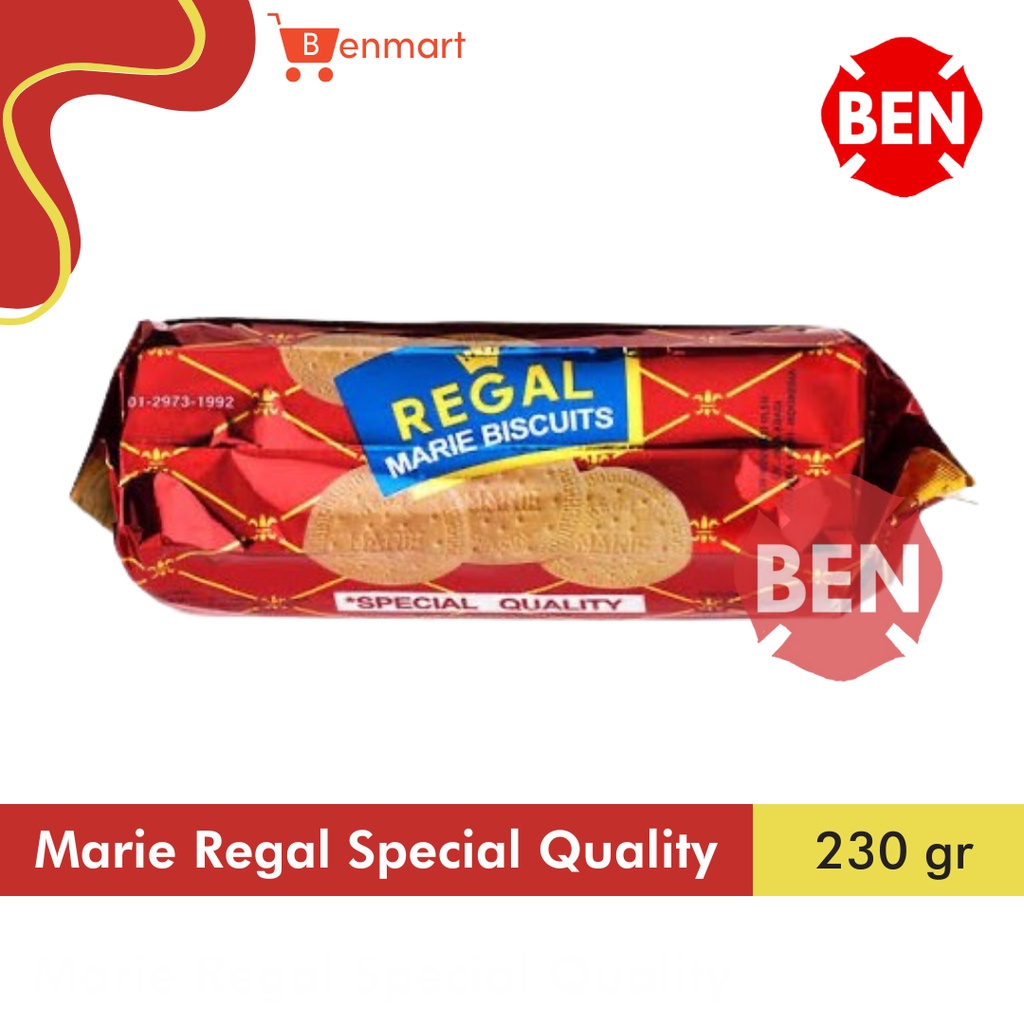 Jual Biskuit Marie Regal SPESIAL QUALITY 230g 230gr 230 g gr Susu Besar ...
