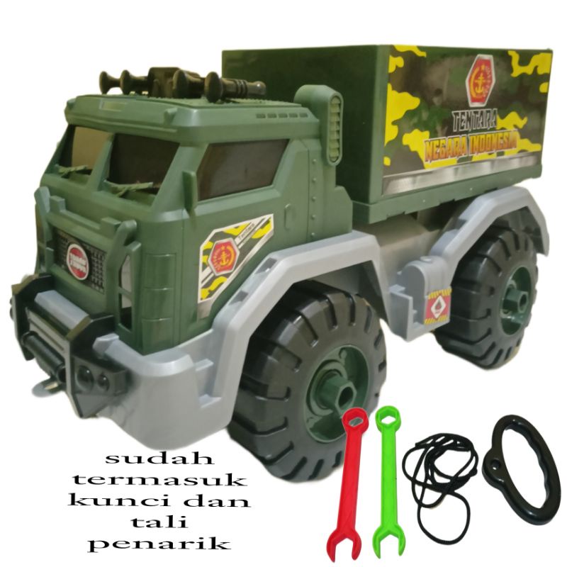 Jual Mainan Mobil Truck Box Tentara Jumbo | Shopee Indonesia