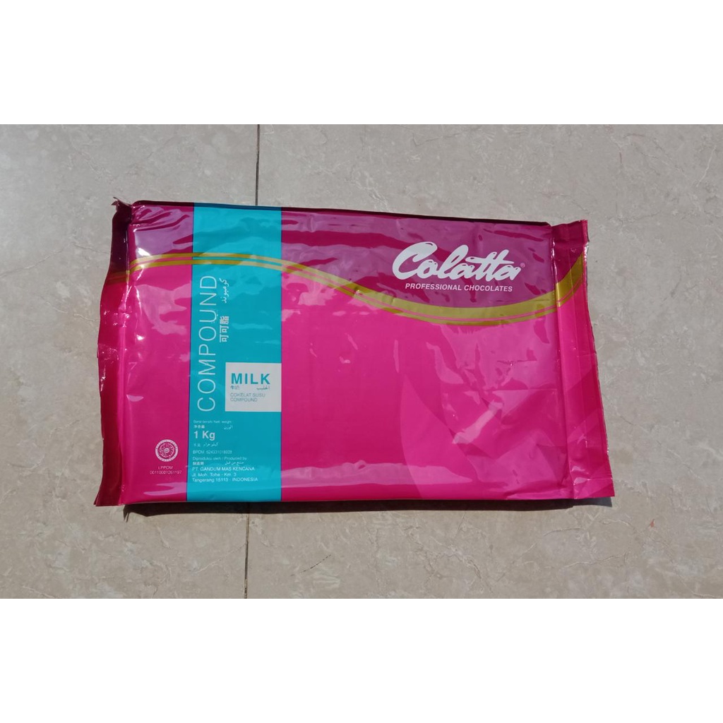 Jual Colatta Milk 500 Gr Coklat Susu Compound Chocolate Collata ...