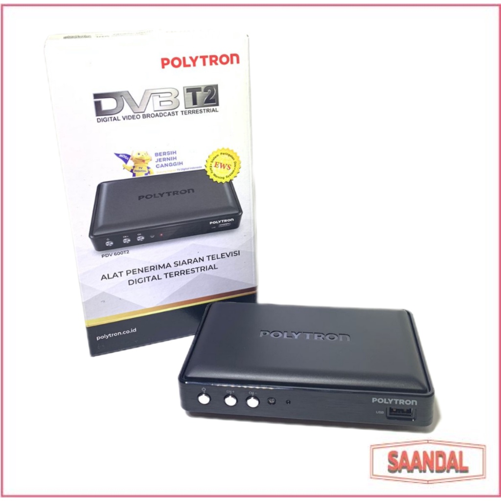 Jual POLYTRON SET TOP BOX STB PDV 600T2 | Shopee Indonesia