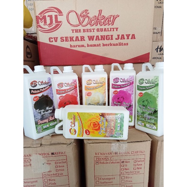 Jual Pelicin dan Pengharum Pakaian SEKAR Super Wangi 1 Liter | Shopee Indonesia