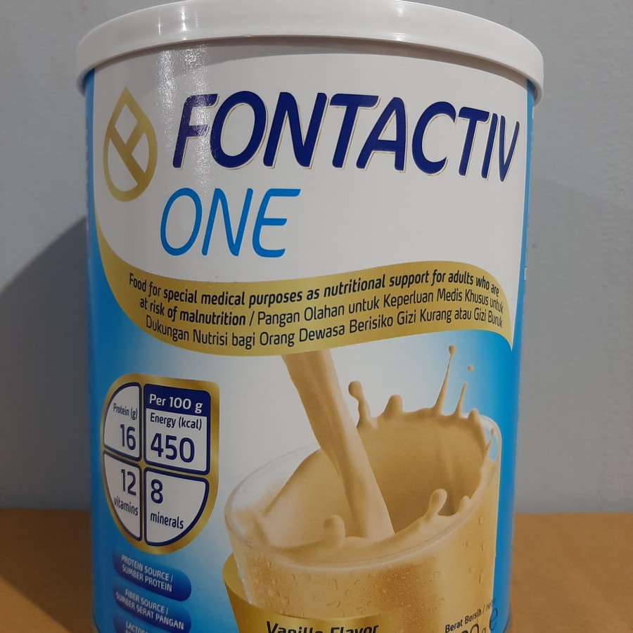 Jual FONTACTIV ONE Susu Nutrisi Penambah Berat Badan 400 gr | Shopee ...