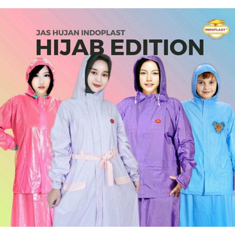 Jual Jas Hujan Model Gamis (SAFIRA) Indoplast | Shopee Indonesia