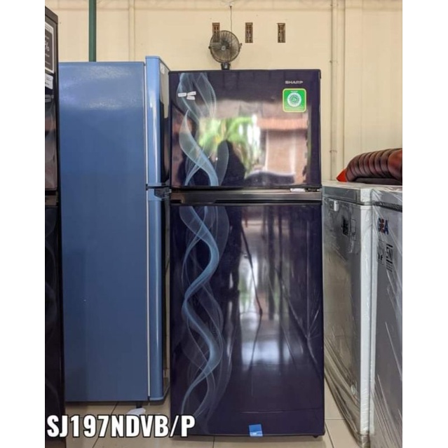 Jual Kulkas 2 Pintu SHARP Sj 197 ND VP/VB Kirey 3 Tanpa Bunga Es Low ...