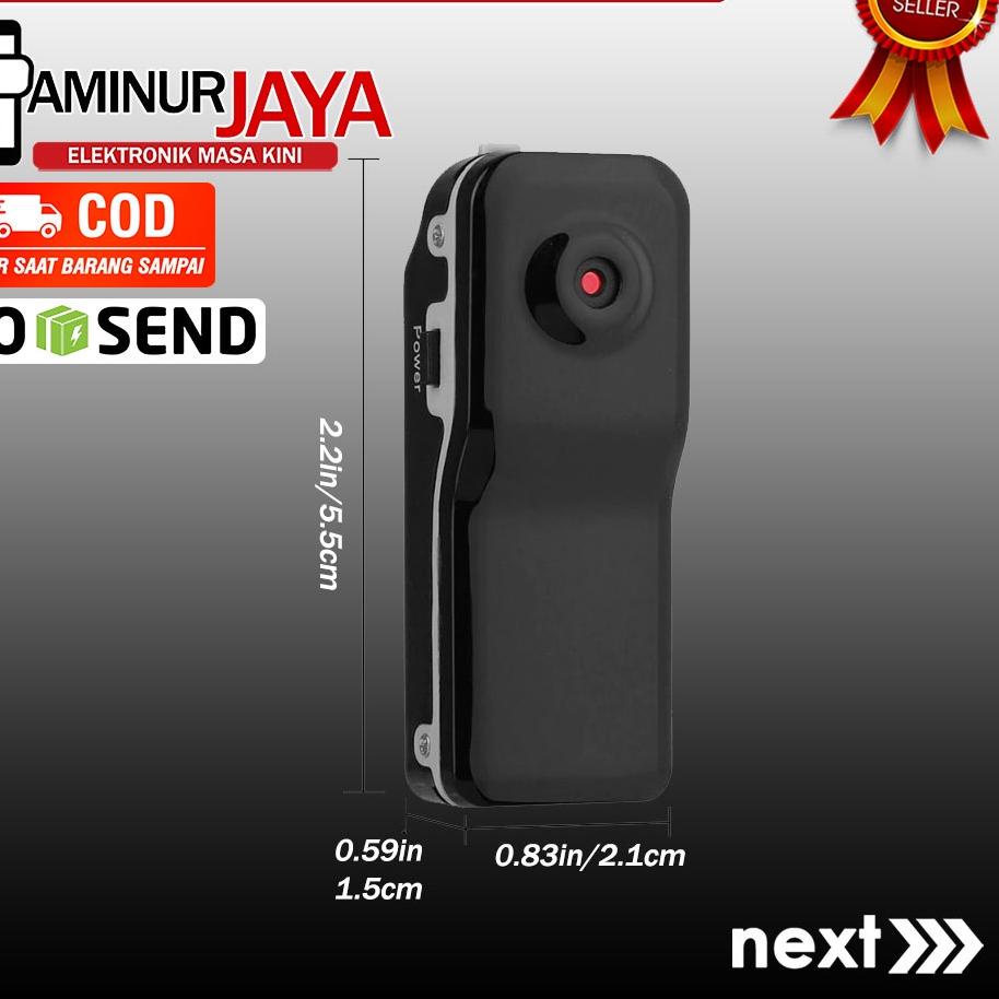 Jual Rekomendasi Kamera Mata Mata MD80 Spy Cam DVR Video Audio Recorder ...