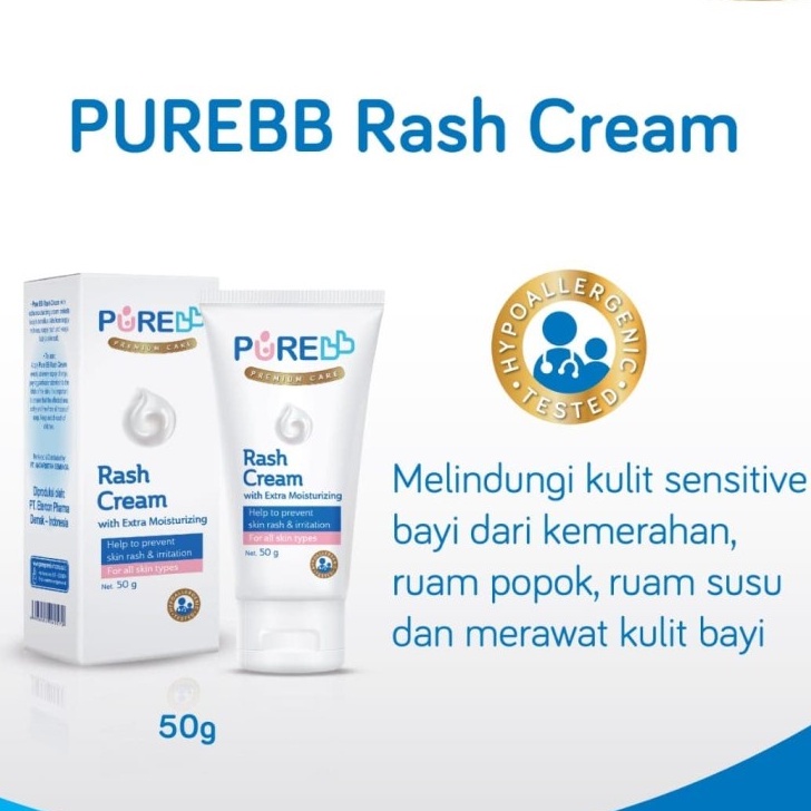 Jual PURE BABY RASH CREAM 50gr | Shopee Indonesia