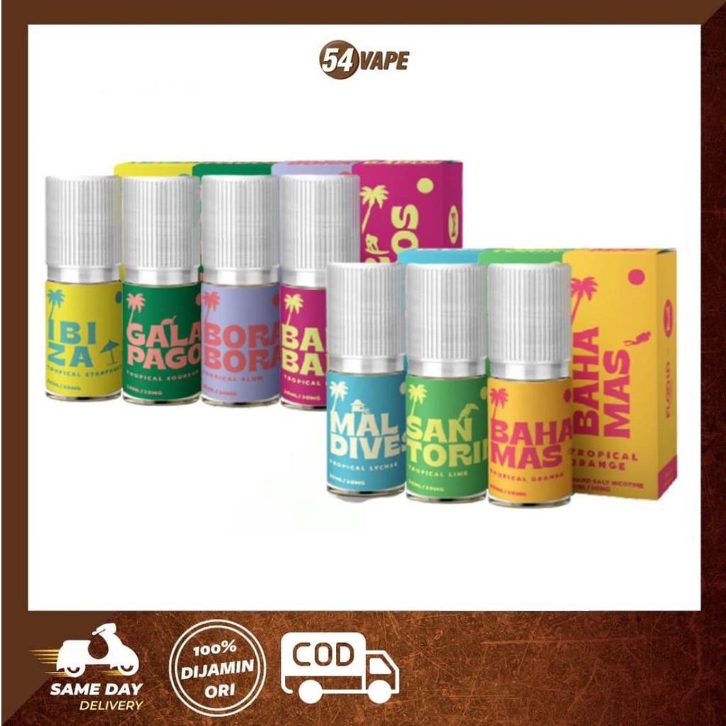 Jual Liquid FOOM Saltnic Tropical Series 30ml 30mg | Shopee Indonesia