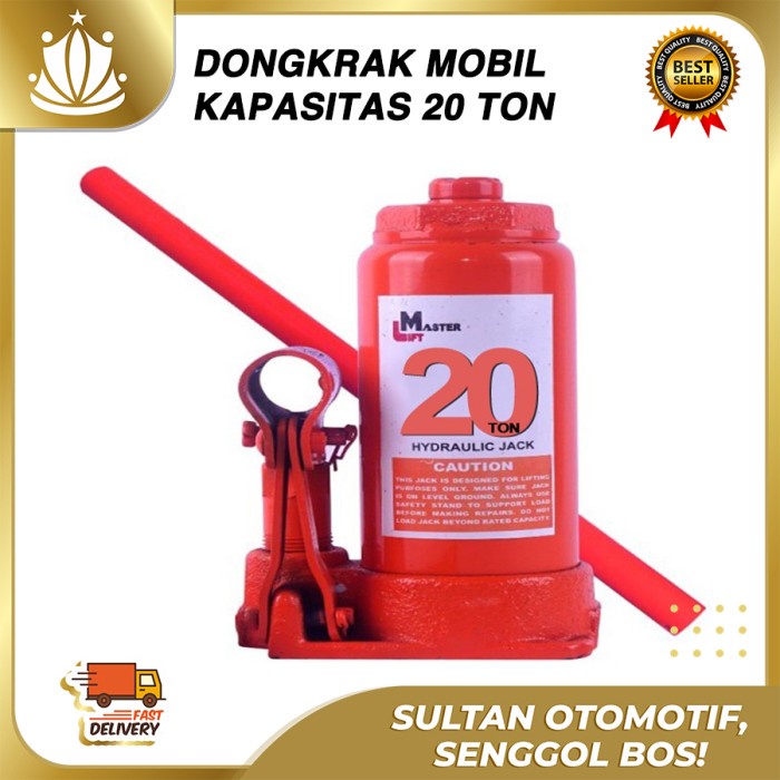Jual Dongkrak Mobil 20 Ton Hidrolik Hydraulic Jack Truk, Mobil Model ...