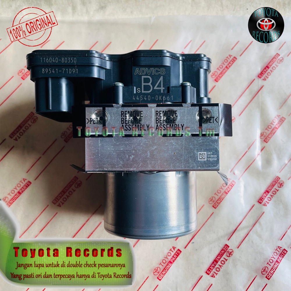 Jual Modul ABS Fortuner VRZ GR Sport 1GD 2800CC Seri B4 Advics Actuator ...