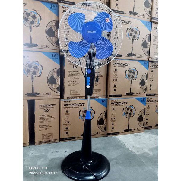 Jual procyon stand fan 16inch kipas angin berdiri | Shopee Indonesia