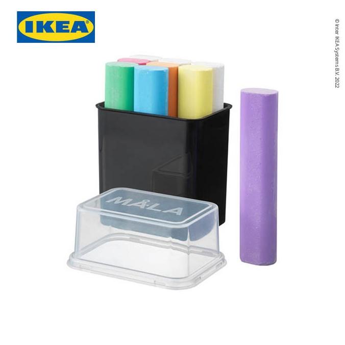 Jual Discount IKEA MALA Kapur Tulis Aneka Warna Isi 9pcs /ALAT TULIS ... Jual Discount IKEA MALA Kapur Tulis Aneka Warna Isi 9pcs /ALAT TULIS ...