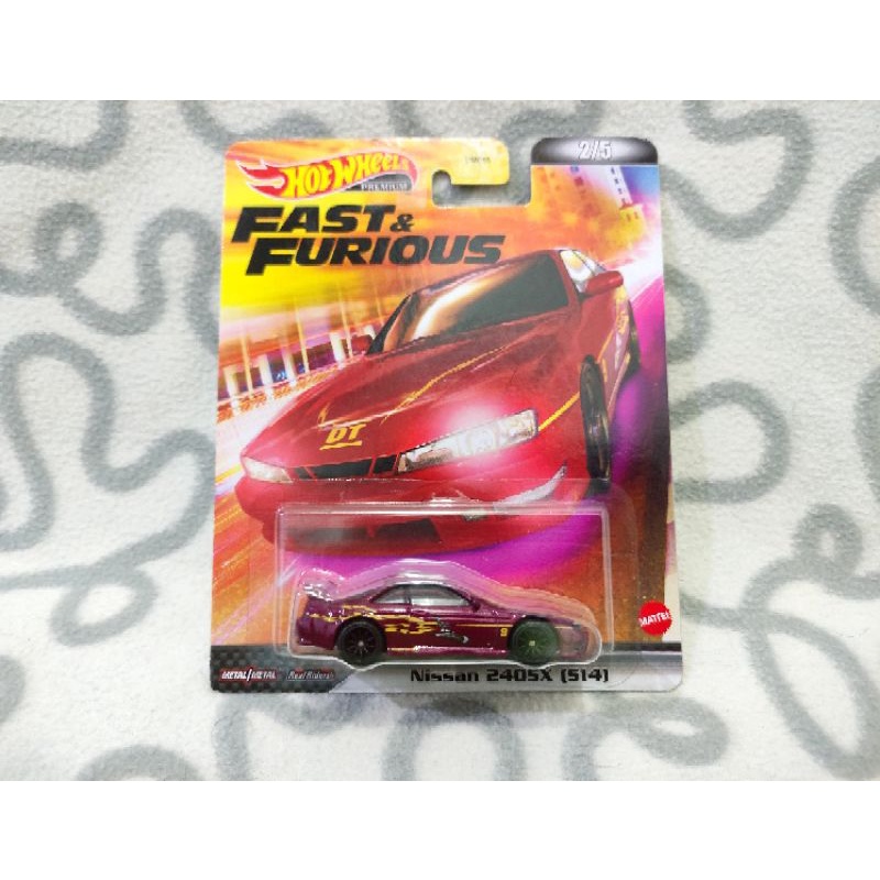 Jual PREMIUM LETTY NISSAN 240SX S14 FAST FURIOUS HOT WHEELS DIECAST ...