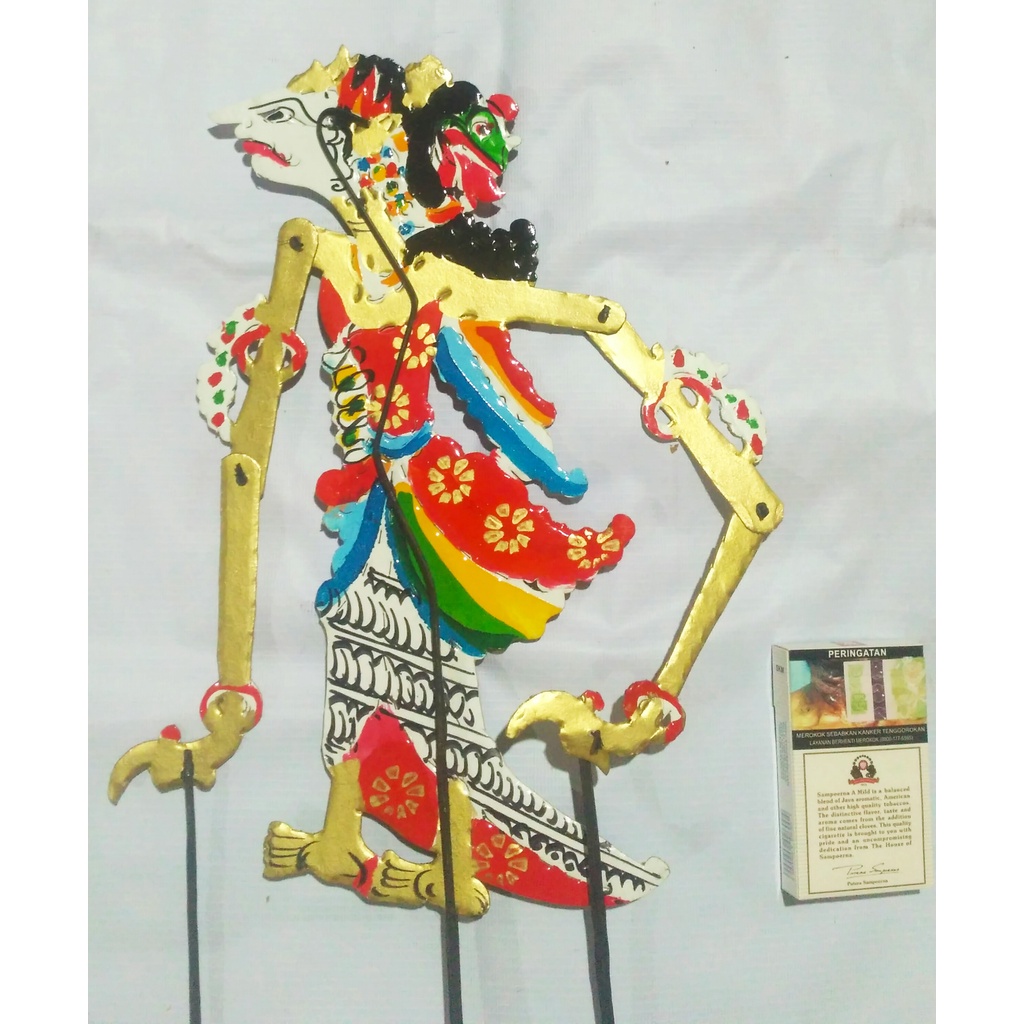 Jual SRIKANDI TOKOH WAYANG KULIT WAYANG KERTAS KARTON BAHAN DUPLEK ...
