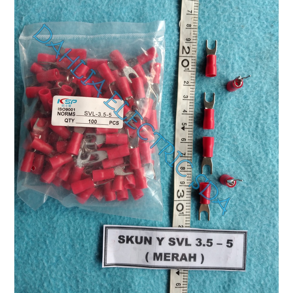 Jual SKUN Y SVL 3,5 - 5 MERAH 1 PACK | Shopee Indonesia