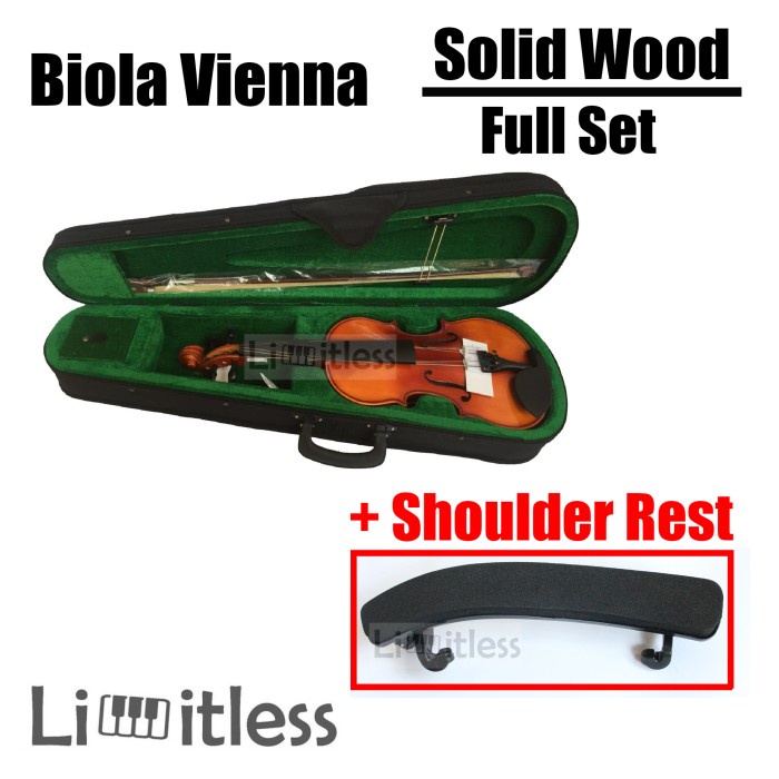 Jual Alat Musik Biola Violin Vienna 4/4 Solid Wood Original | Shopee ...