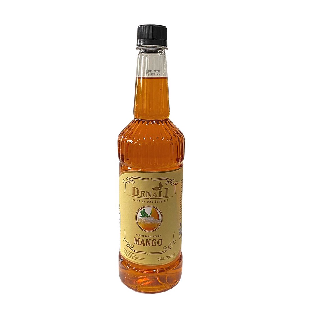 Jual Denali Syrup Mango 750ml - Sirup Rasa Buah Mangga | Shopee Indonesia
