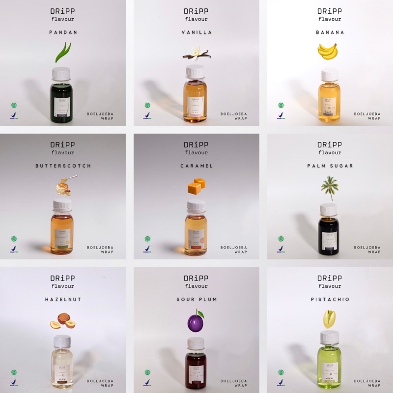 Jual DRiPP All Varian Coffee Syrup Repack [30, 50, 100] g | Shopee ...