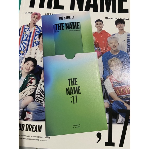 Jual SEVENTEEN PHOTOBOOK 'THE NAME;17' DIGICODE | Shopee Indonesia
