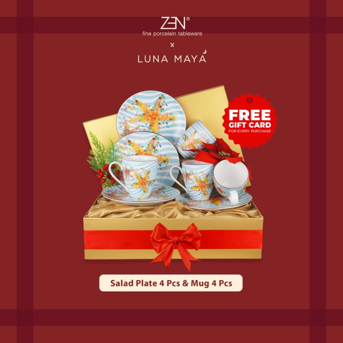 Jual ZEN Hampers/Parcel Piring Keramik Set Luna Maya Series A | Shopee ...