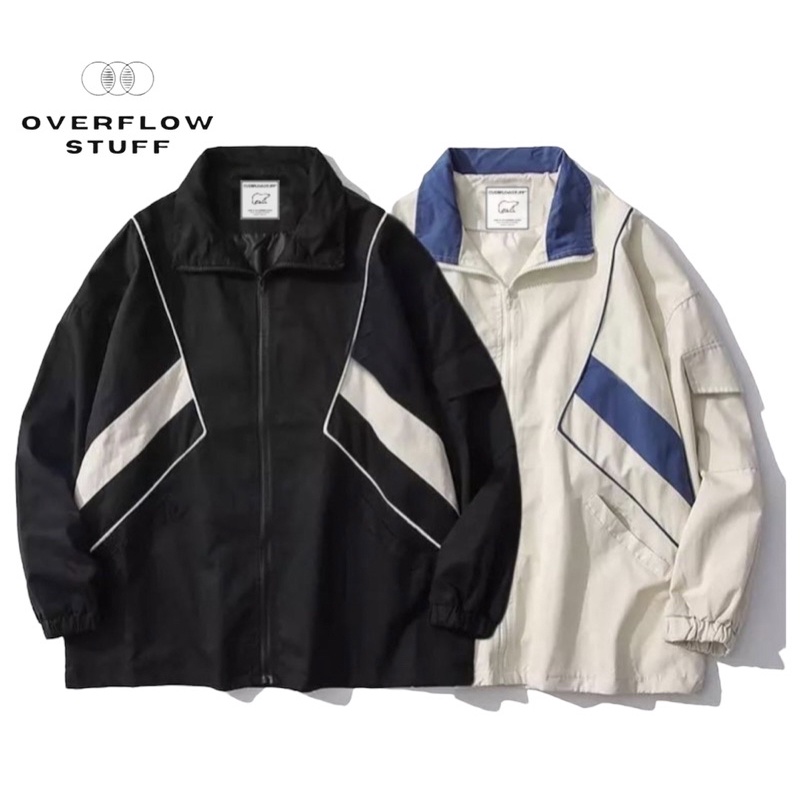 Jual OVERFLOWSTUFF VINTAGE TRACK SUIT JACKET | Shopee Indonesia