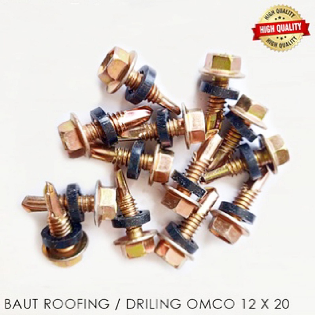 Jual Baut Roofing isi 500pcs baut Self Drilling Screw 1kotak 500pcs ...