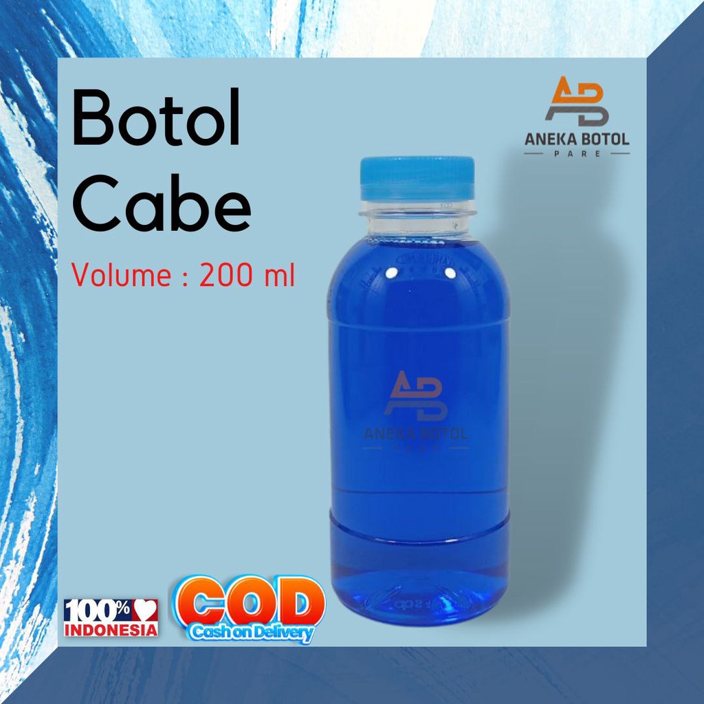 Jual Botol Cabe 200ml Botol Plastik 200ml Botol Cabe Momo 200ml Botol ...