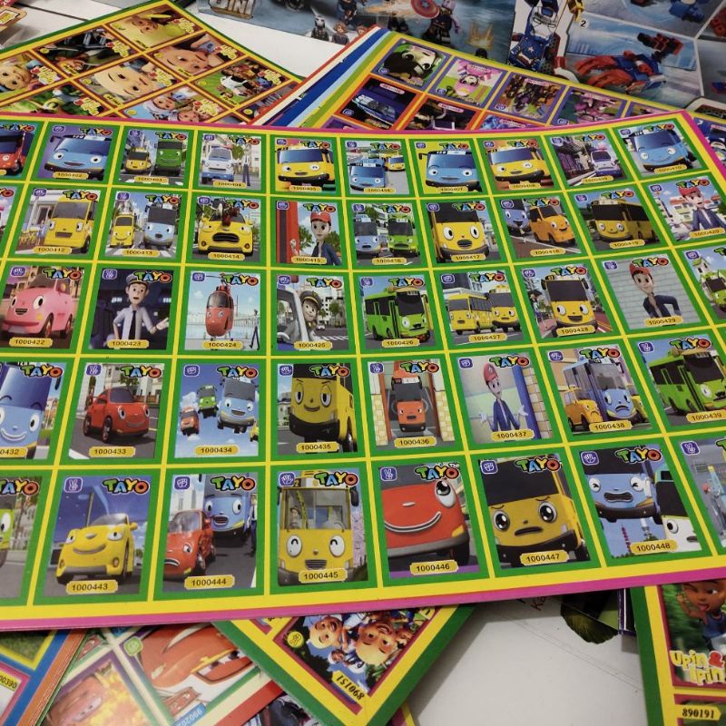 Jual MAINAN GAMBARAN KARAKTER ISI10 lembar | Shopee Indonesia