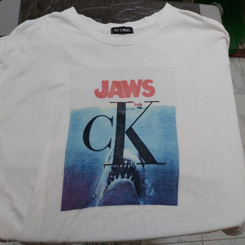 Jual Kaos Jaws Calvin Klein x Raf simons | Shopee Indonesia