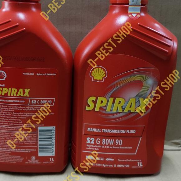 Jual Oli gardan shell SPIRAX S2 G 80w/90 GL-4 - 1 liter | Shopee Indonesia