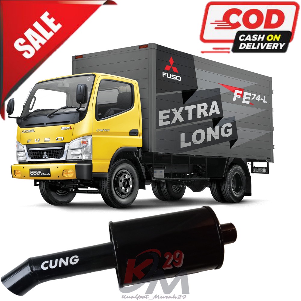 Jual KNALPOT CUNG TAKALAR UNTUK TRUK CANTER ENGKEL HINO DUTRO DYNA ELF ...