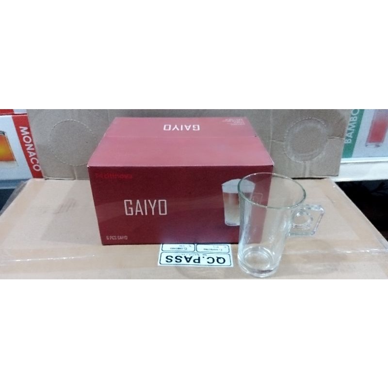 Jual GELAS SET GAIYO ISI 6 250 ML / GELAS JUS / GELAS BENING / GELAS ...