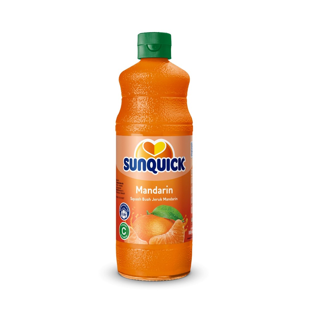 Jual Sunquick Mandarin Jumbo 800 ml + Ekstra 100 ml | Shopee Indonesia