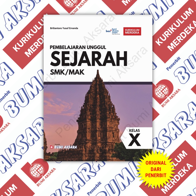 Jual Pembelajaran Unggul Sejarah Kelas X SMK Kurikulum Merdeka Bumi Aksara | Shopee Indonesia