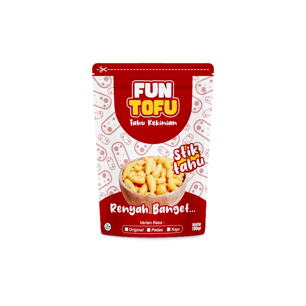 Jual Stik Tahu / Makanan ringan / Snack Cemilan Ringan (FunTofu ...