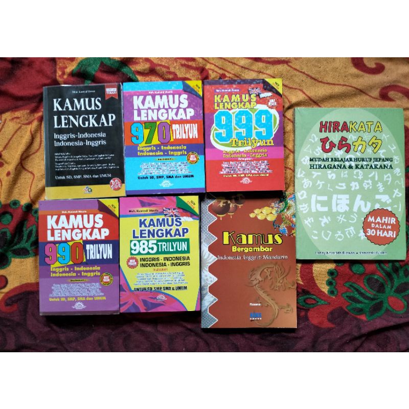 Jual ORIGINAL BUKU KAMUS LENGKAP INGGRIS INDONESIA INDONESIA INGGRIS KAMUS LENGKAP 970 985 990 ...